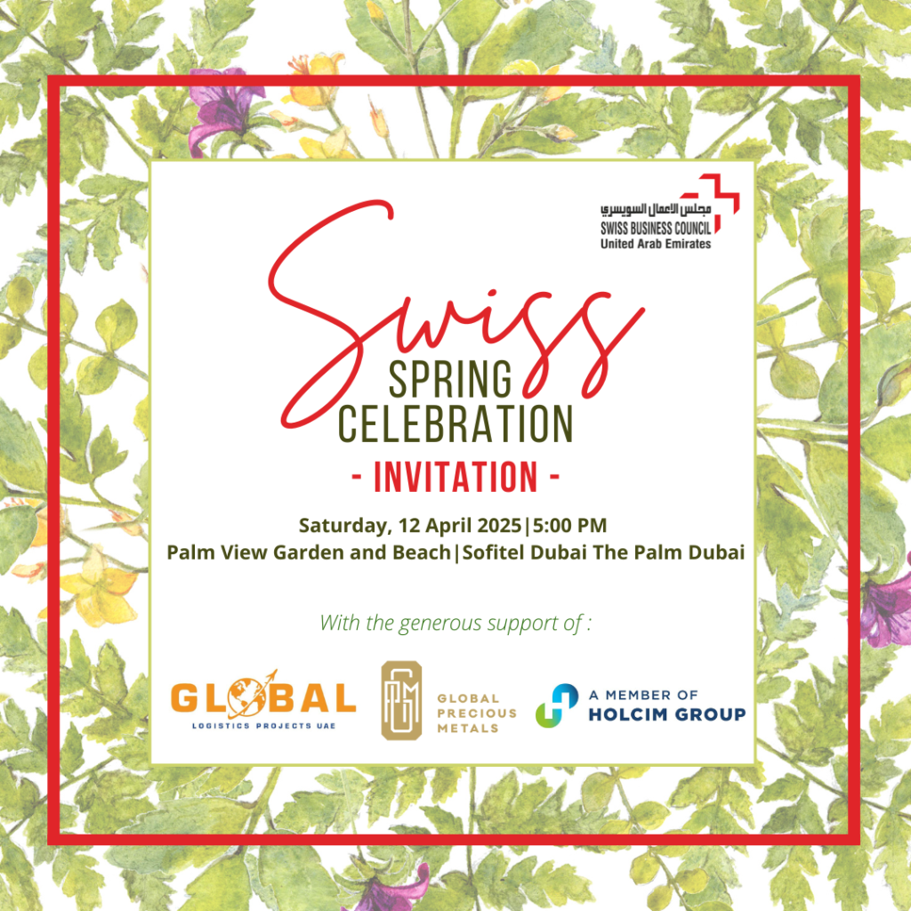 Swiss Spring Celebration Invitation 2025 - Swiss Business Council