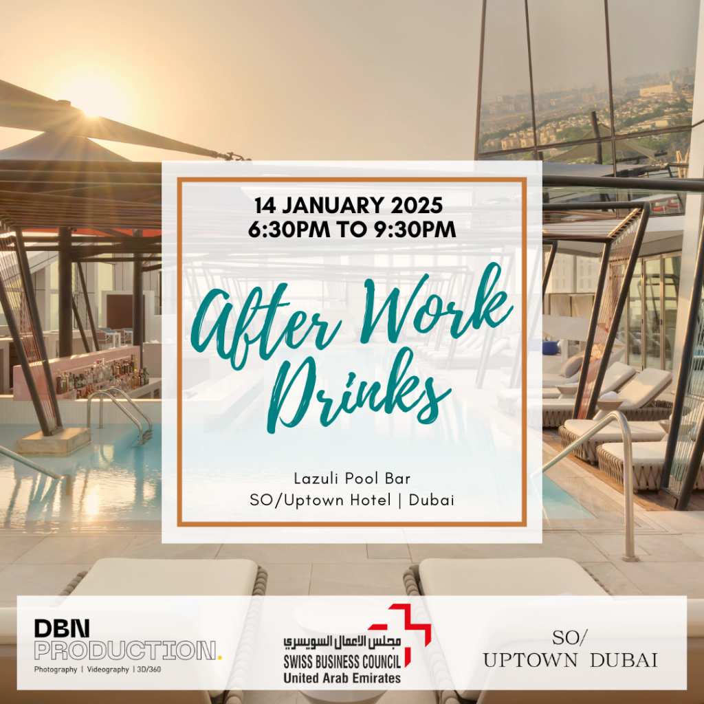 SBC After Work Drinks DUBAI – January 2025 - Swiss Business Council
