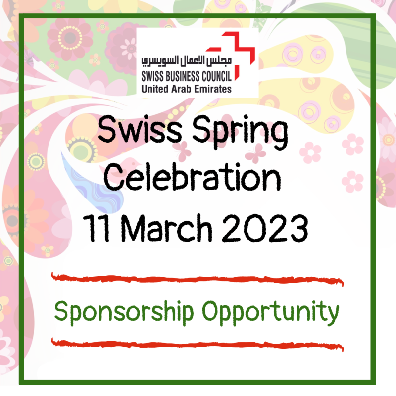 SPONSORSHIP OPPORTUNITY – Swiss Spring Celebration 2023 - Swiss ...